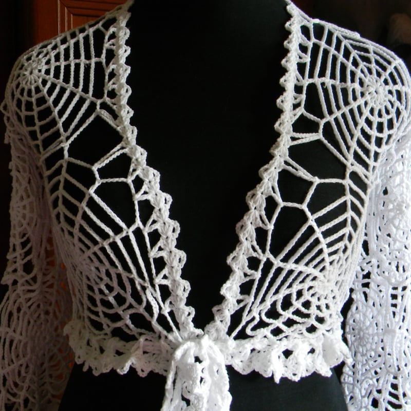 Spider Web Sweater - Etsy