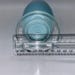 Dalian Glass Co. Snowflakes Vase Made in China Blue Swirl Vintage Cased ...