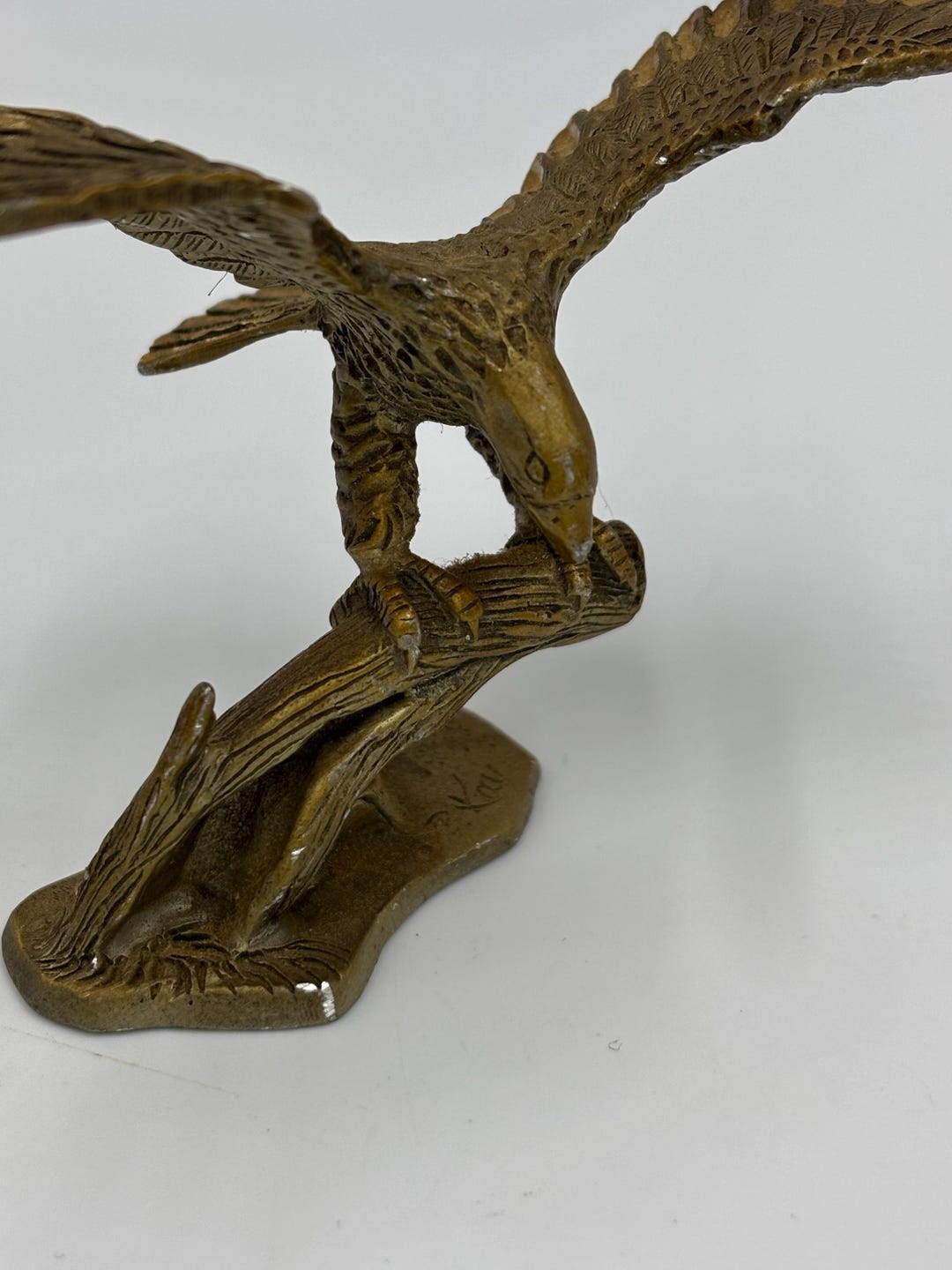 Brass Metal American Eagle Figurine Small Patriotic - Etsy