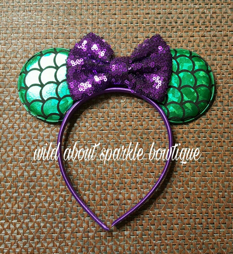 Ariel inspiró las orejas de minnie house - Etsy México