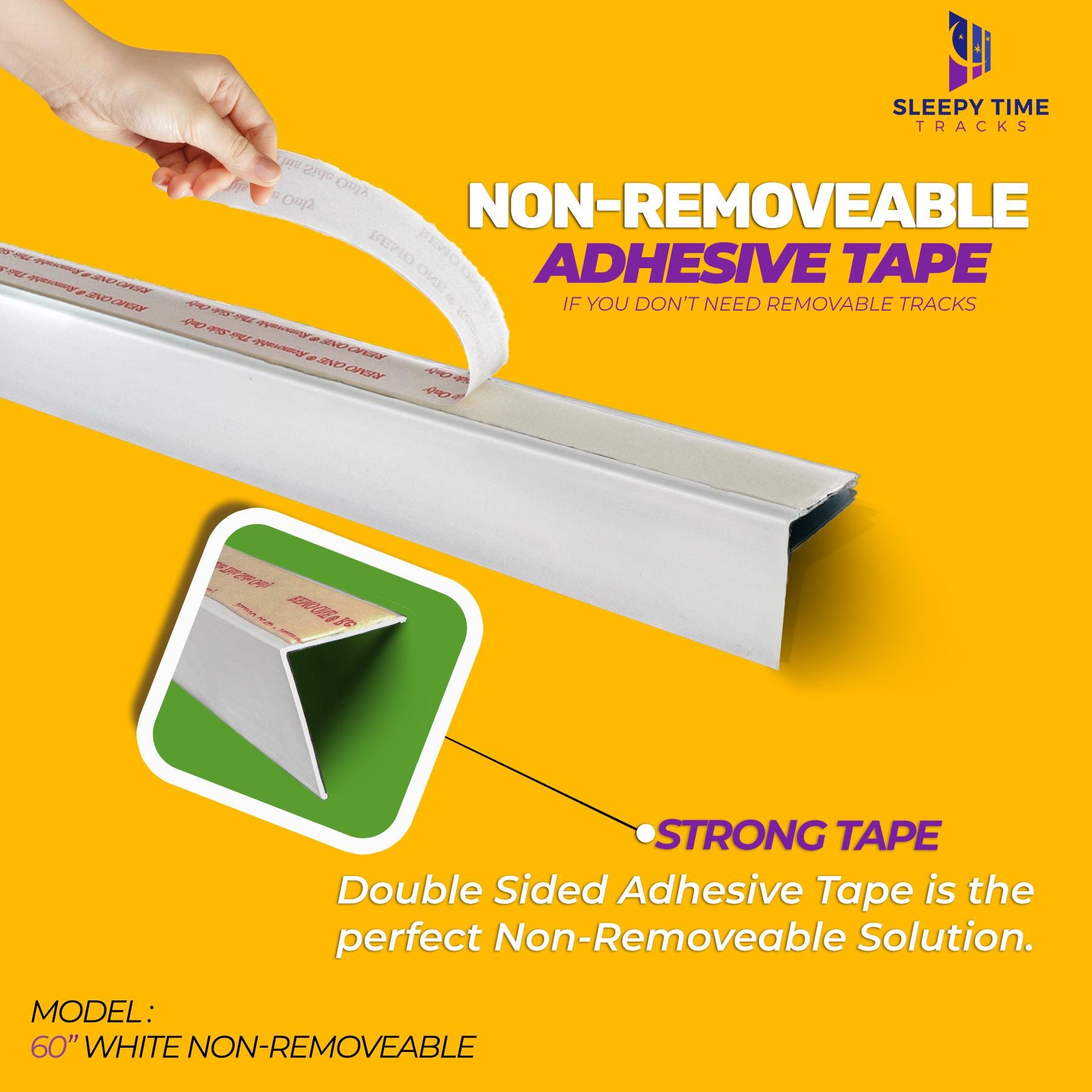 Sleepy Time Tracks - Original Light Blocking Strips | Window Light ...