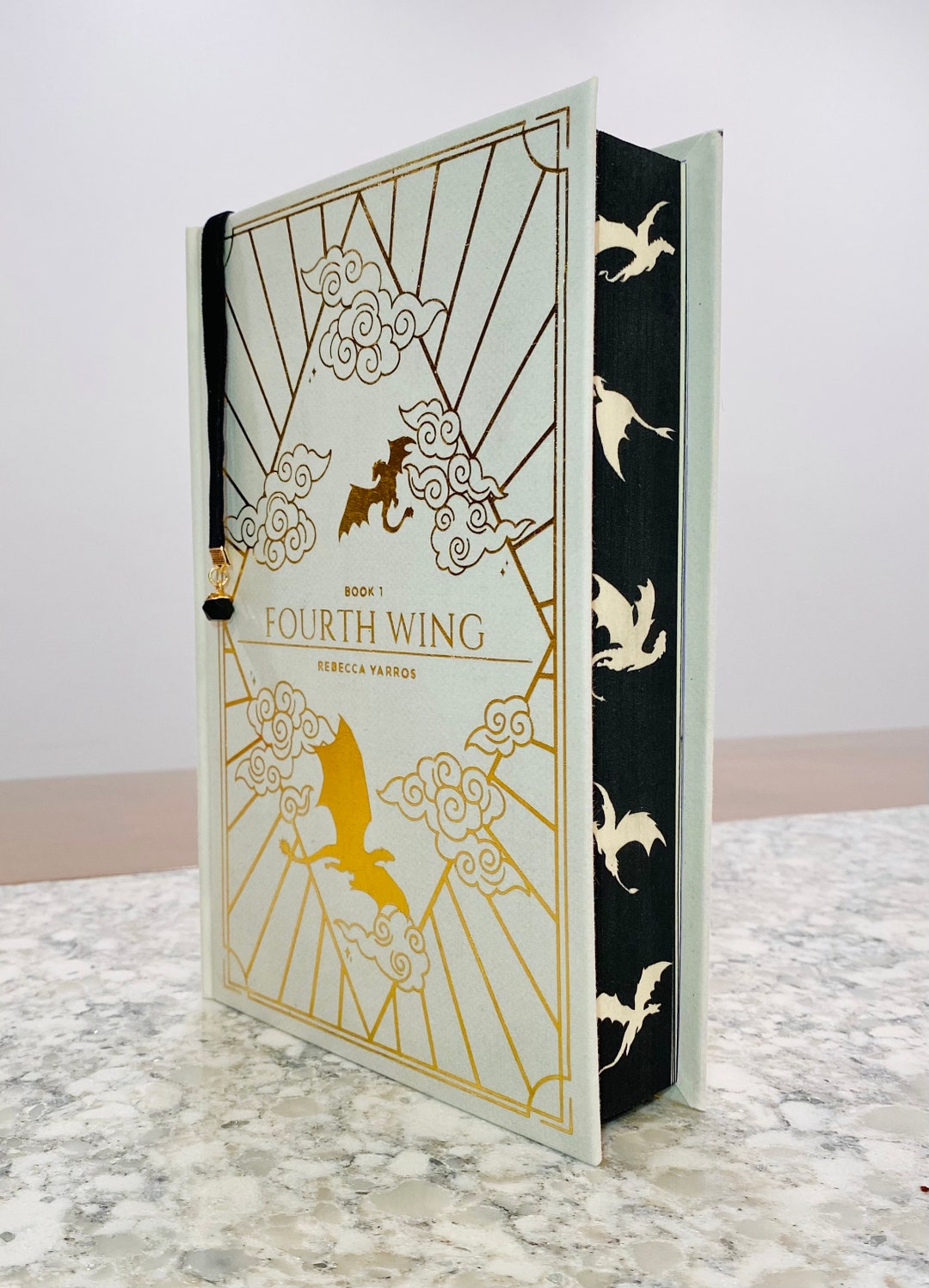 Fourth Wing Sprayed Edge Special Edition Rebound Book - Etsy