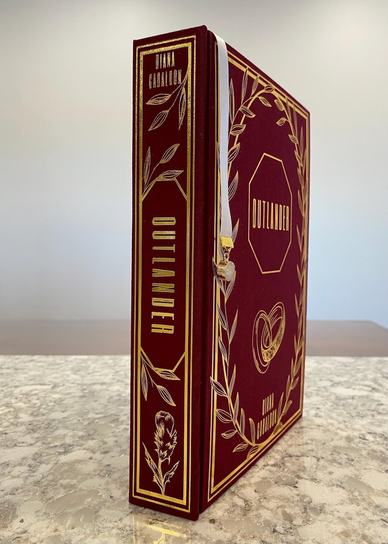 Outlander | Book 1, Special Edition Re-bound Book by Diana Gabaldon - Etsy
