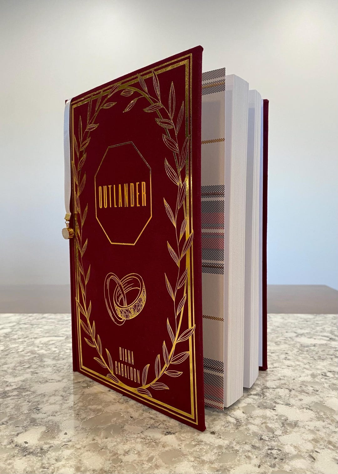 Outlander | Book 1, Special Edition Re-bound Book by Diana Gabaldon - Etsy