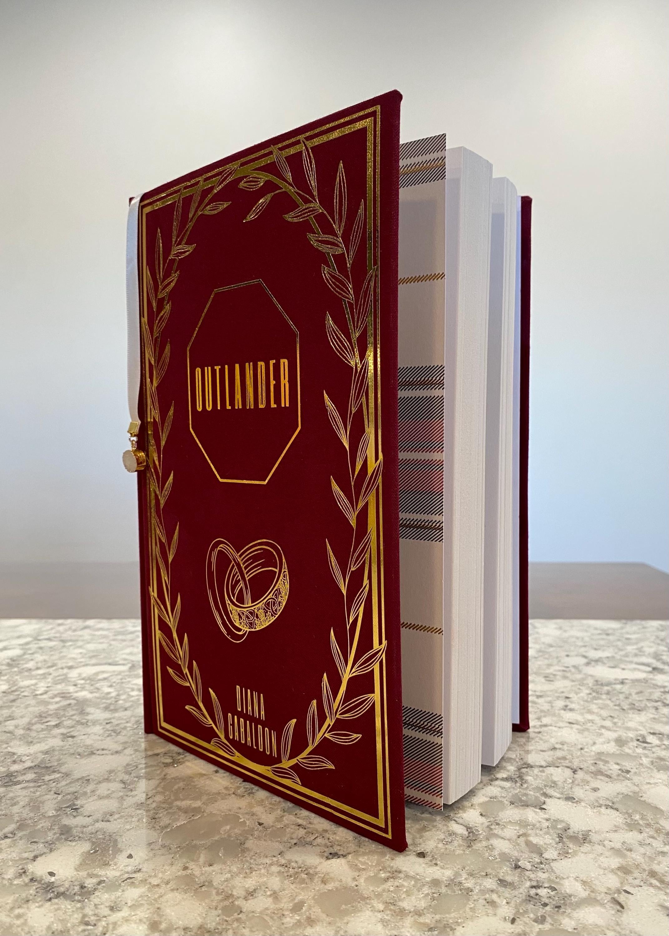 Outlander | Book 1, Special Edition Re-bound Book by Diana Gabaldon - Etsy