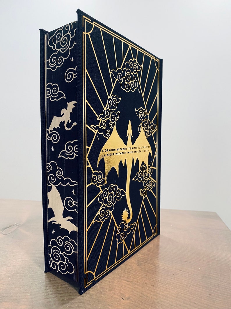 Fourth Wing Sprayed Edge Special Edition Rebound Book - Etsy