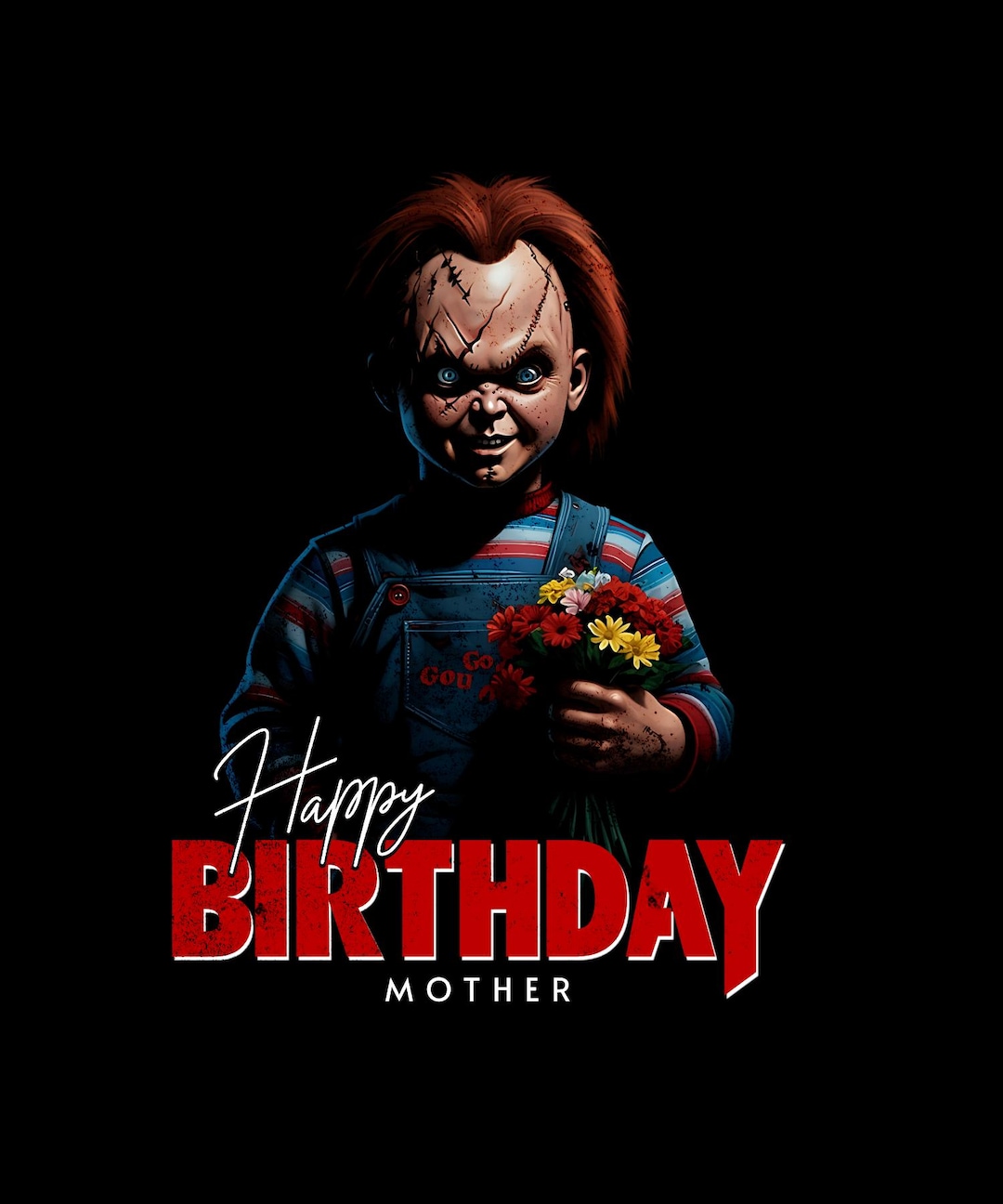 Chucky Happy Birthday Mother PNG Childs Play Birthday PNG Halloween ...