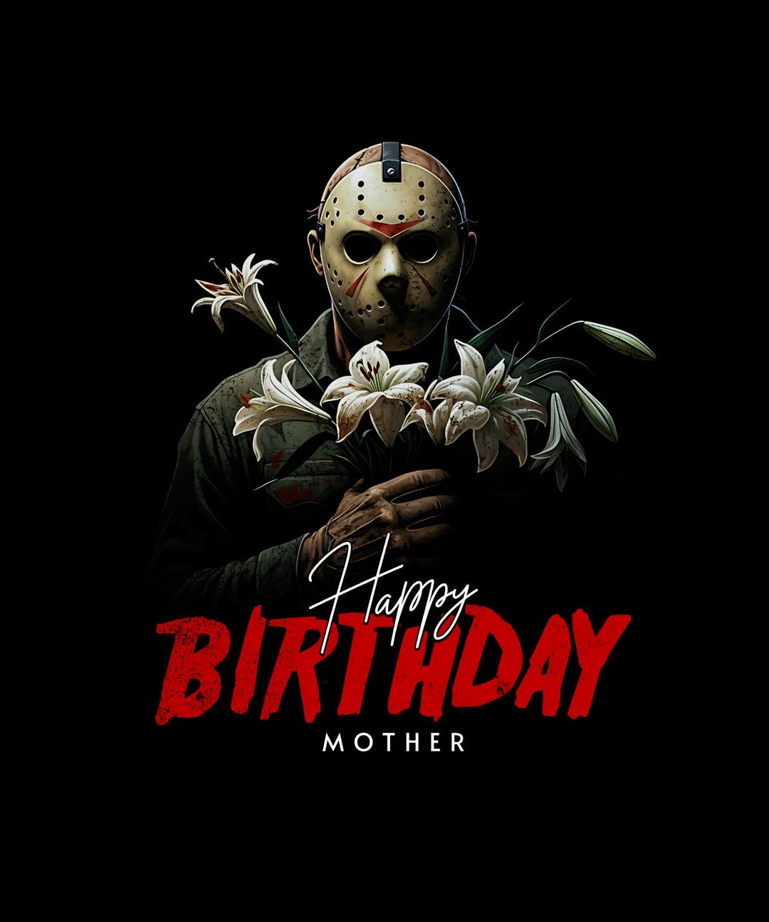 Jason Voorhees Horror Happy Birthday Mother PNG - High-resolution PNG ...