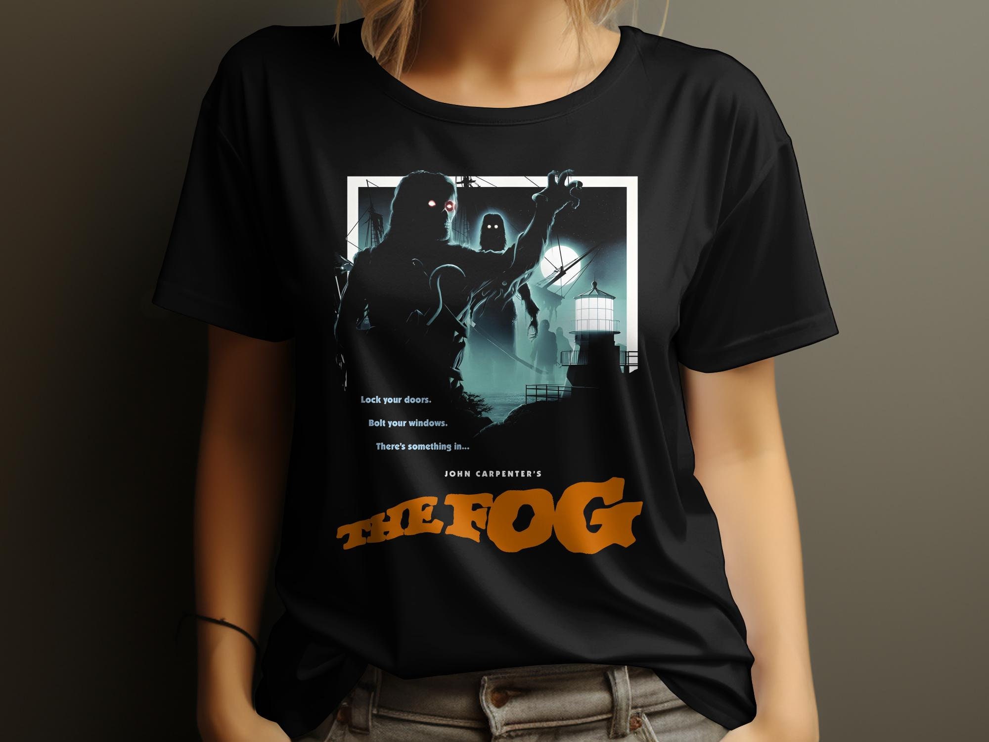 The Fog T-shirt PNG, Ghost Shirt, Halloween Tee, Horror Shirt, Retro ...