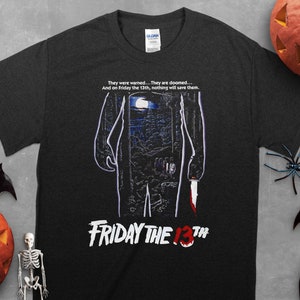 Friday the 13th T-shirt PNG, Friday the 13th Shirt, Horror Movie Shirt ...