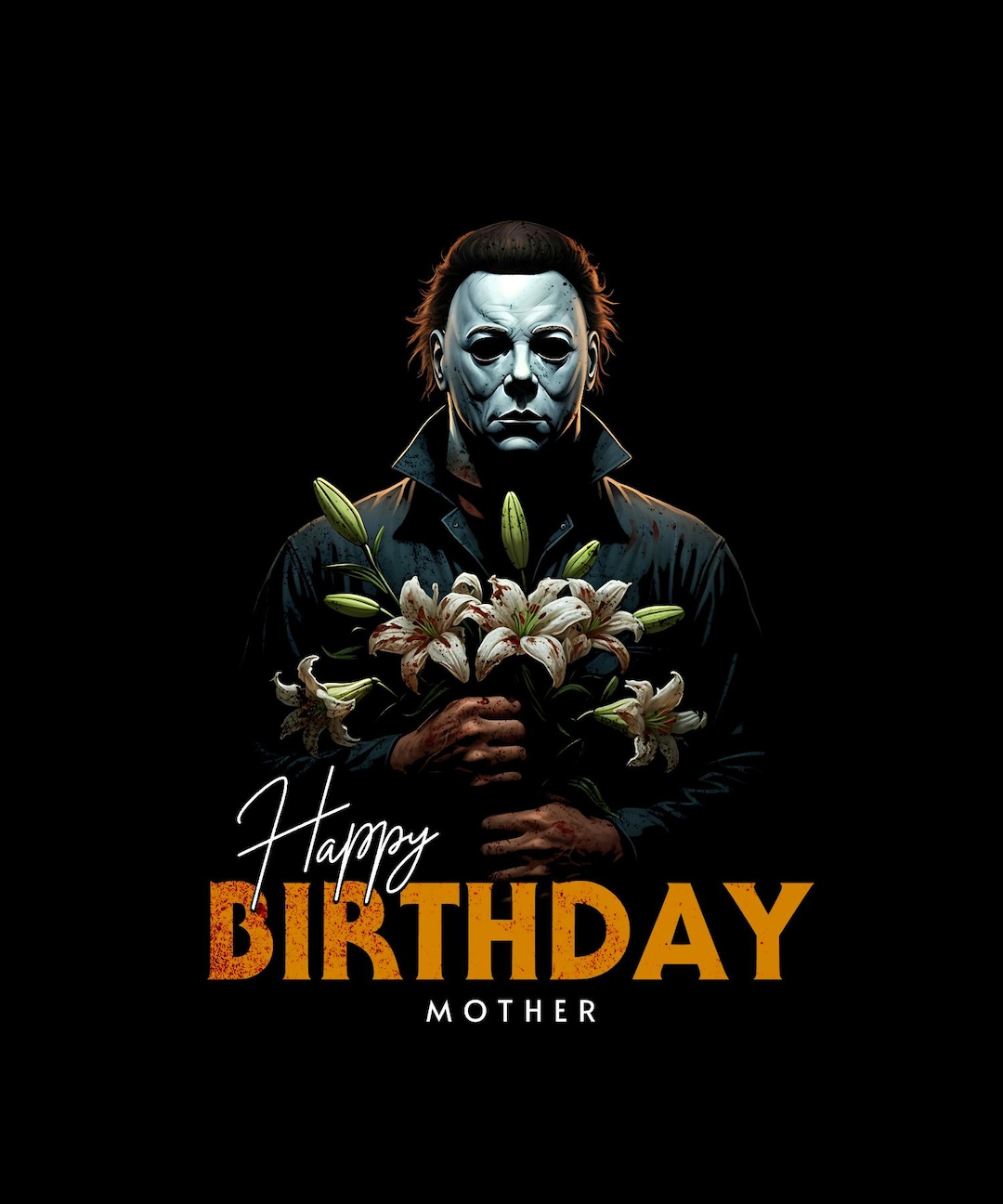 Michael Myers Happy Birthday Mother PNG - Funny Birthday PNG ...