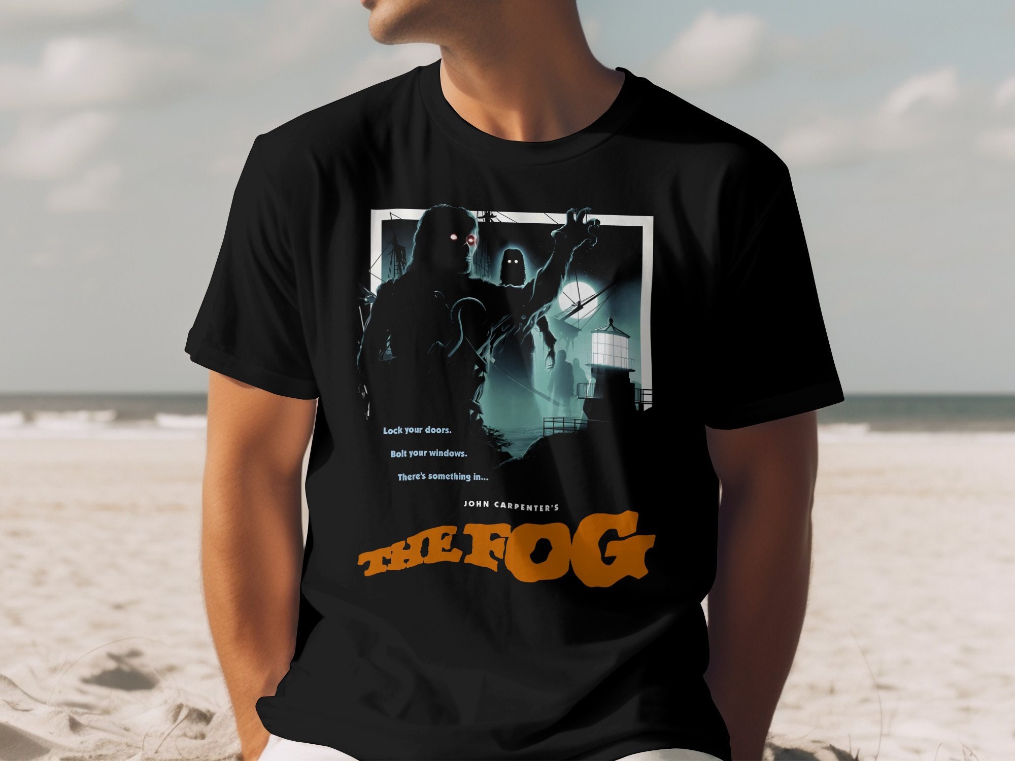 The Fog T-shirt PNG, Ghost Shirt, Halloween Tee, Horror Shirt, Retro ...