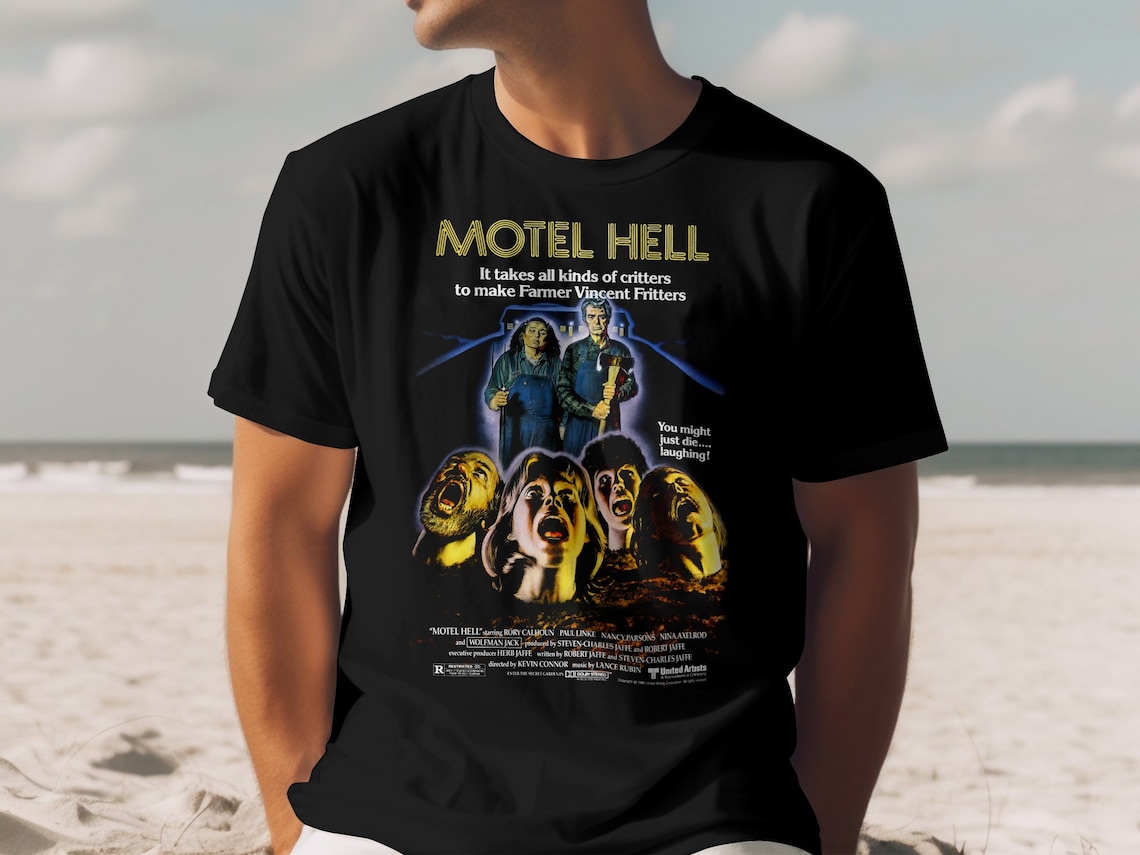 Motel Hell T-shirt PNG, Horror Movie Shirt, Halloween Shirt, Funny ...