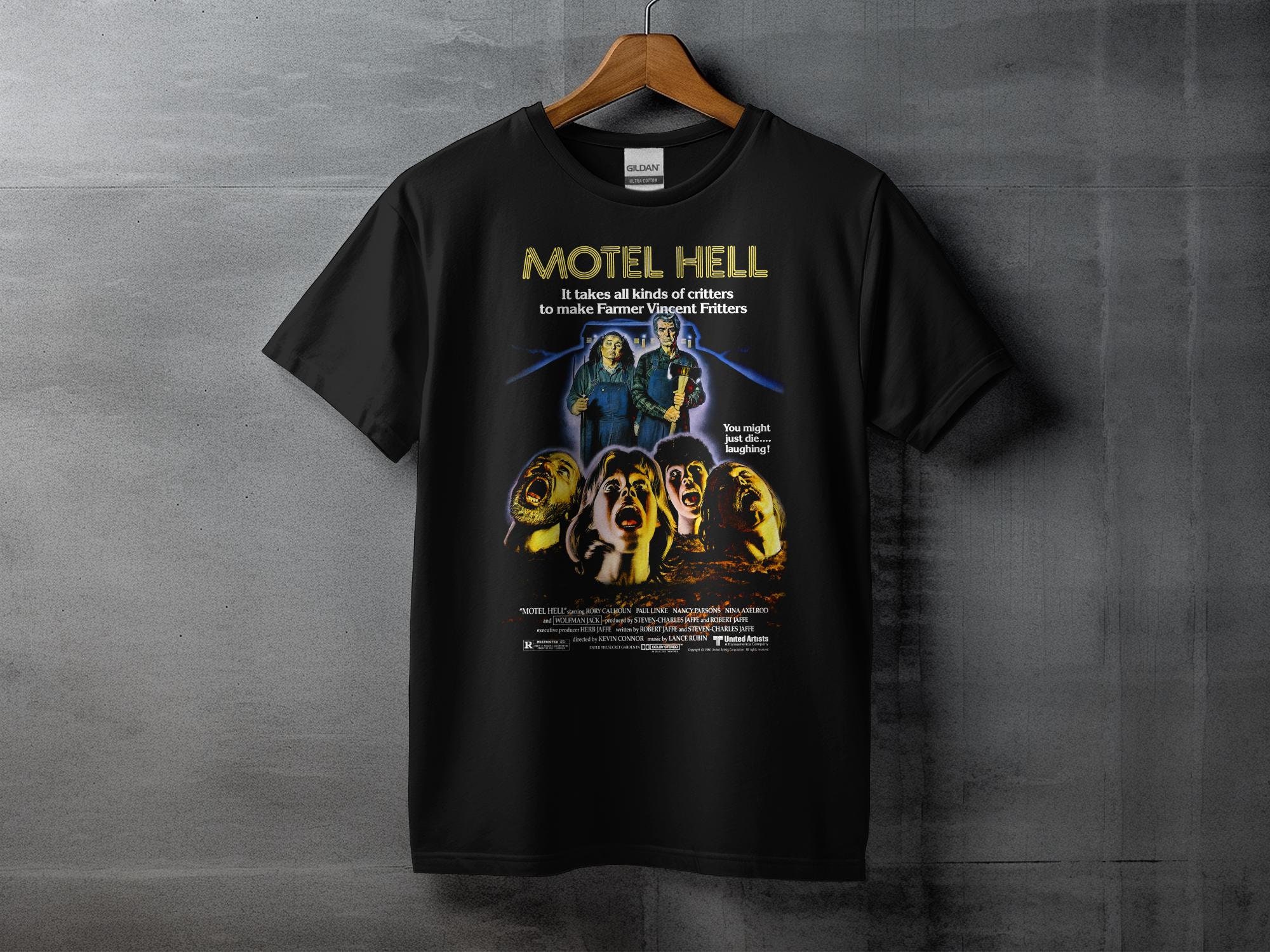 Motel Hell T-shirt PNG, Horror Movie Shirt, Halloween Shirt, Funny ...