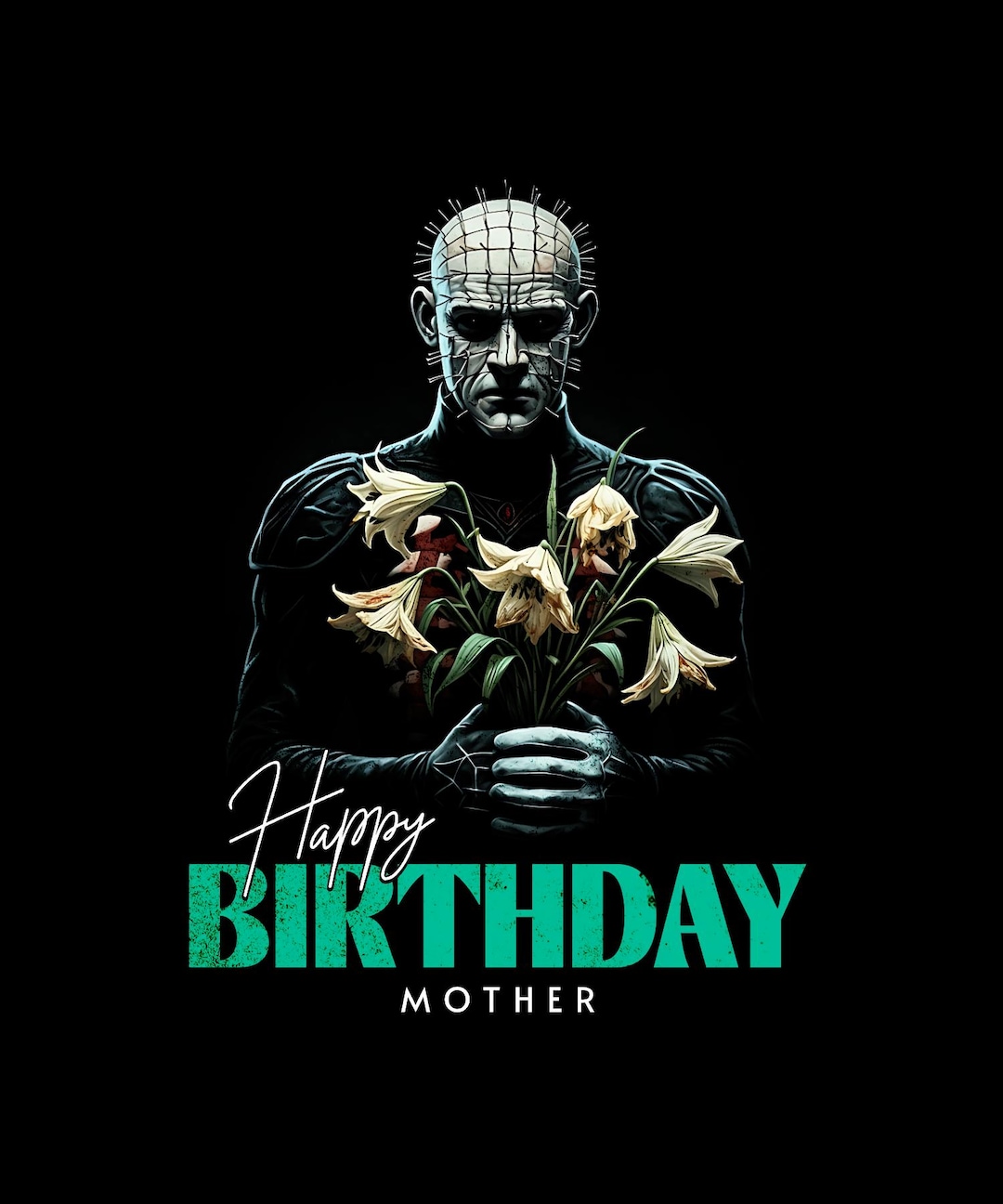 Pinhead Happy Birthday Mother PNG - Hellrasier Birthday PNG - Pinhead ...