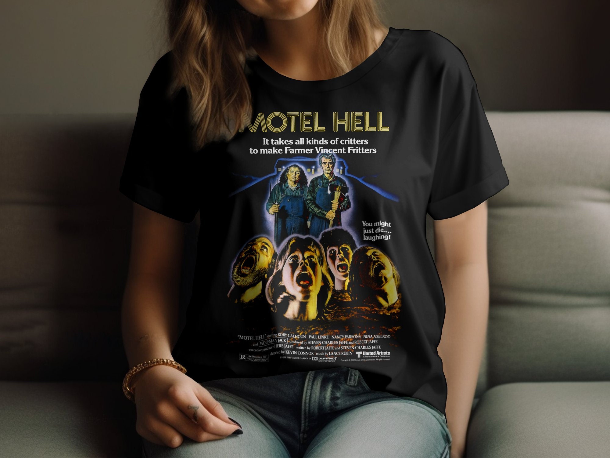 Motel Hell T-shirt PNG, Horror Movie Shirt, Halloween Shirt, Funny ...