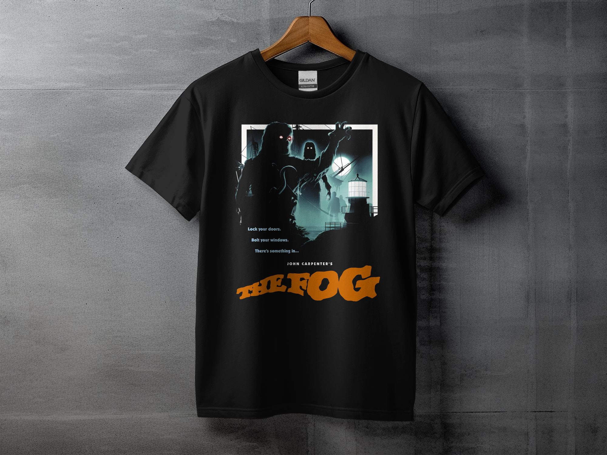 The Fog T-shirt PNG, Ghost Shirt, Halloween Tee, Horror Shirt, Retro ...