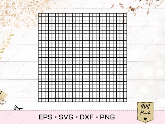 Grid Seamless Pattern Svg Graph Seamless Print Svg File Mesh | Etsy