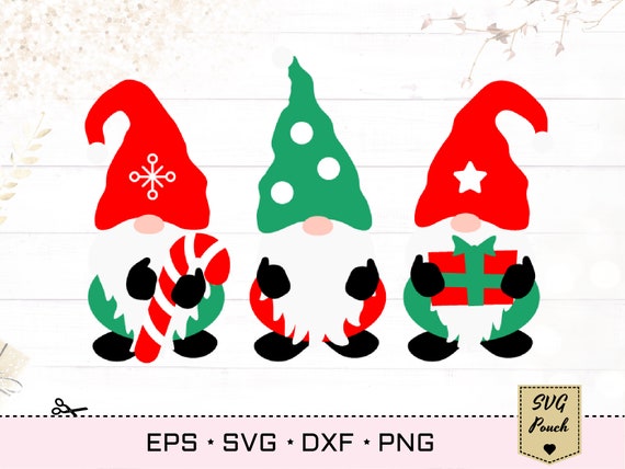 Christmas Gnomes Svg Merry Christmas SVG | Etsy