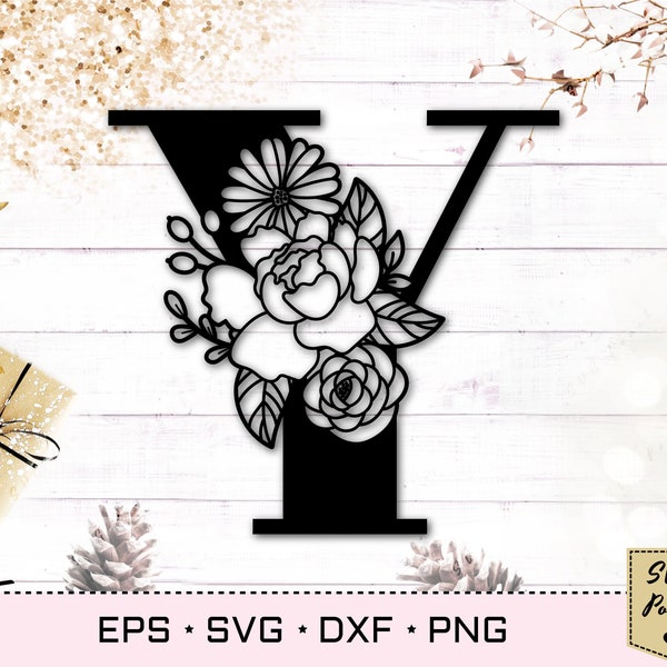 Monogram Letter Y - Etsy