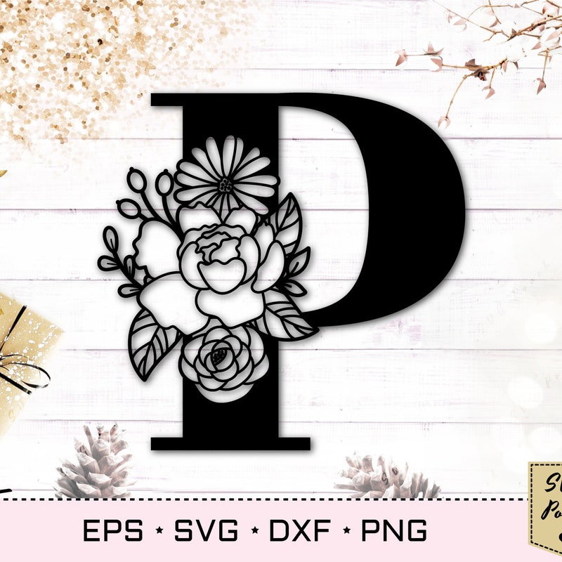 Letter P Svg - Etsy