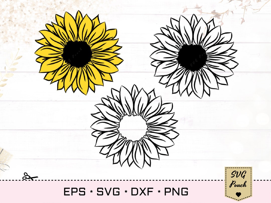Sunflowers SVG, Wildflower Svg, Floral Svg, Sunflower Clipart Png - Etsy