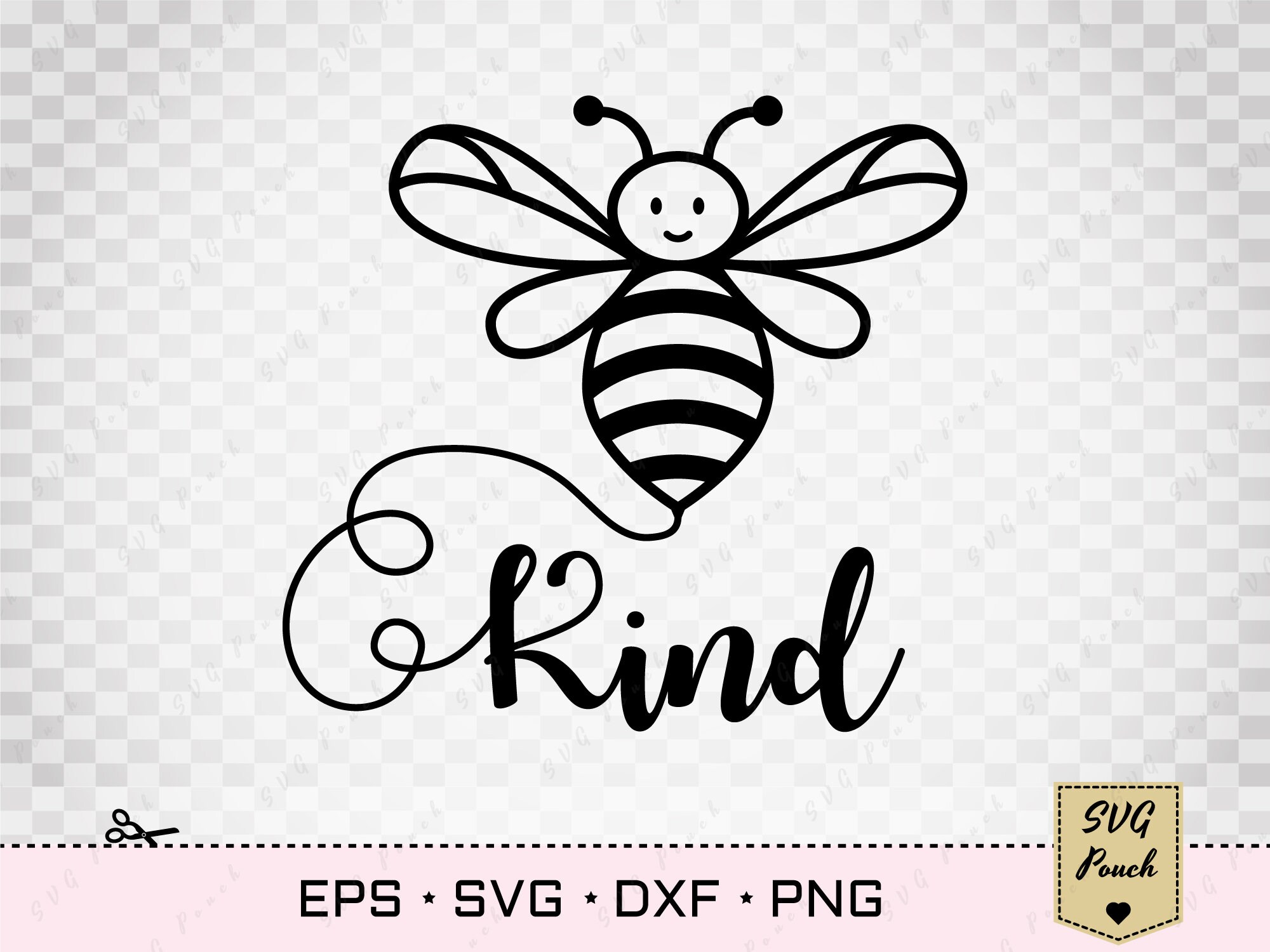 Bee Kind SVG Be Kind Svg Cutting File for T-shirt Design - Etsy