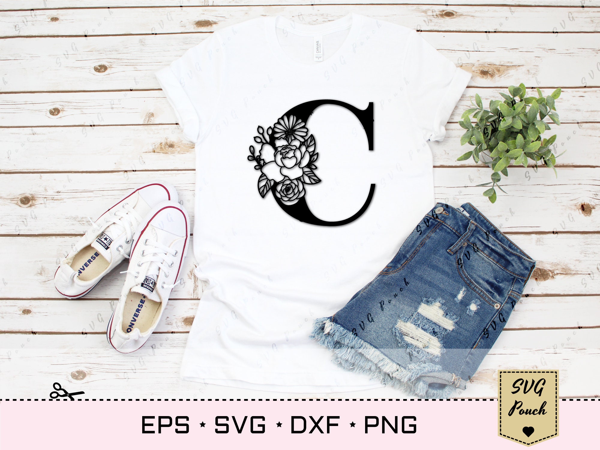 Floral Letter C Svg Flower C Font Svg Floral Letters Svg - Etsy Australia