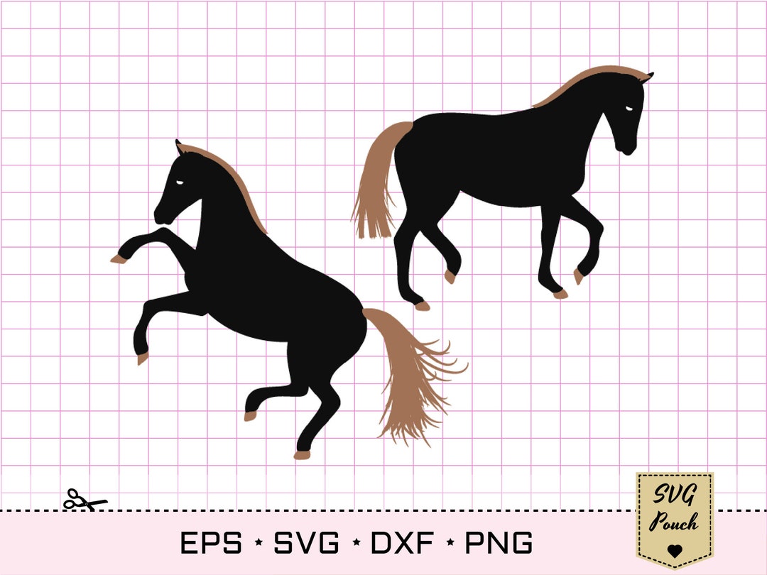 Horse Svg, Running Horse Silhouette Png, Standing Horse Stencil ...