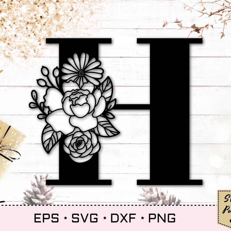 Letter H Monogram - Etsy
