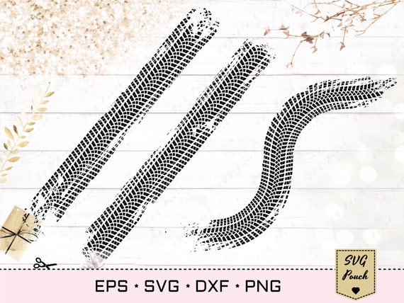 Tire Tracks Svg Set of 2 Designs Tyre Tracks Svg File Car - Etsy Australia
