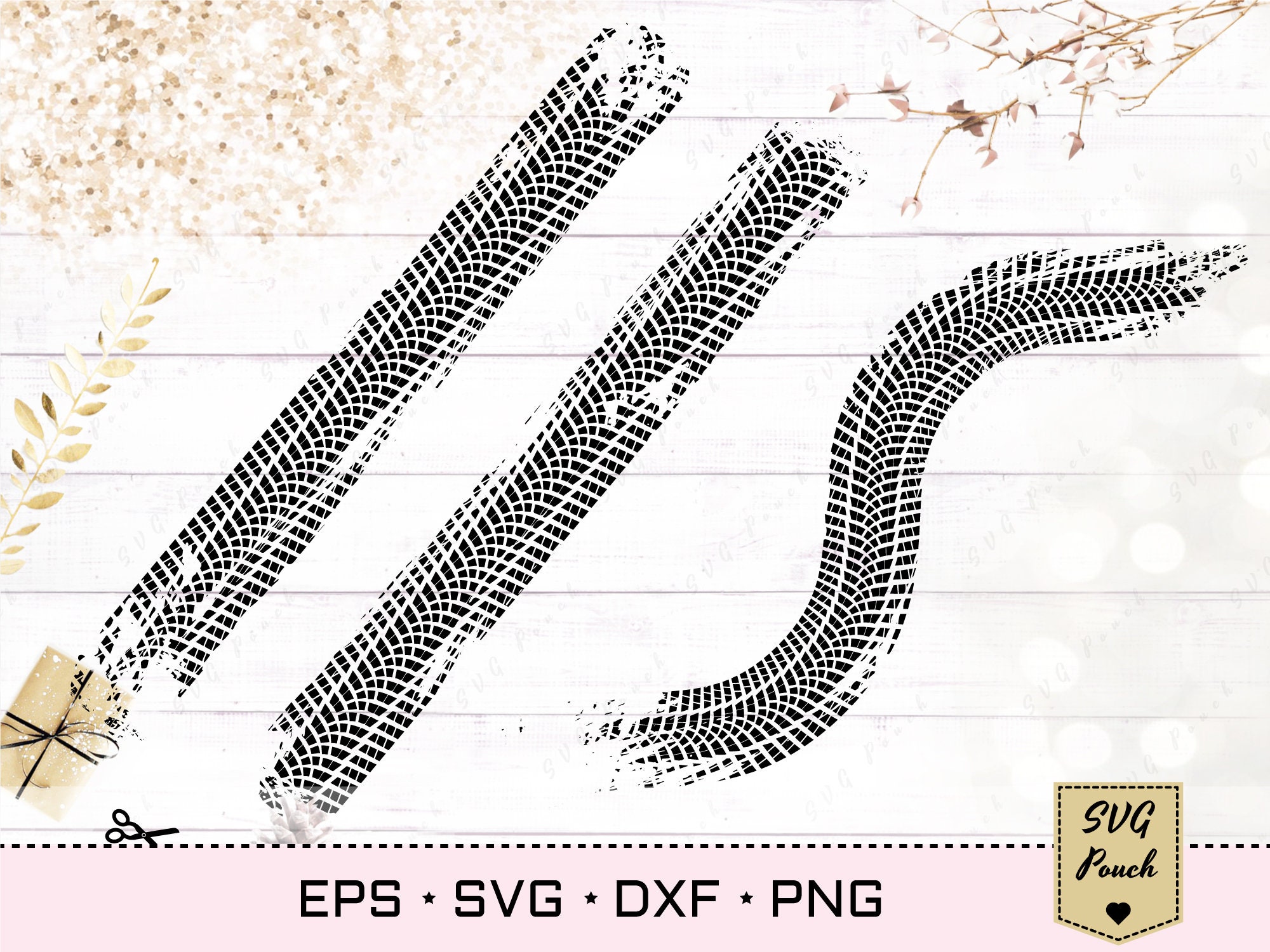 Tire Tracks Svg Set of 2 Designs Tyre Tracks Svg File Car - Etsy