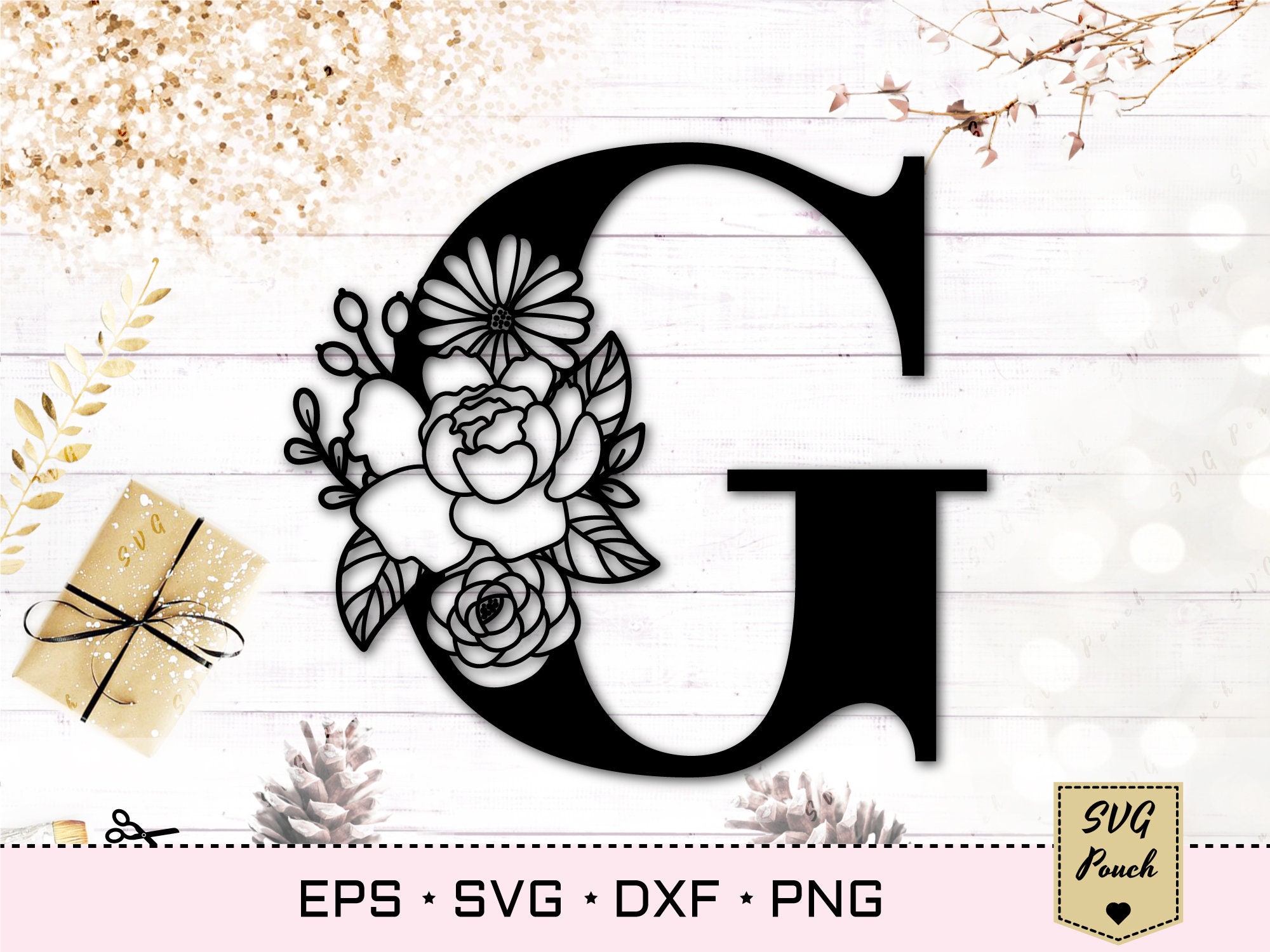 Letra Chique G Clipart