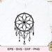 Dreamcatcher SVG Dream Catcher SVG Catcher With Beads and - Etsy