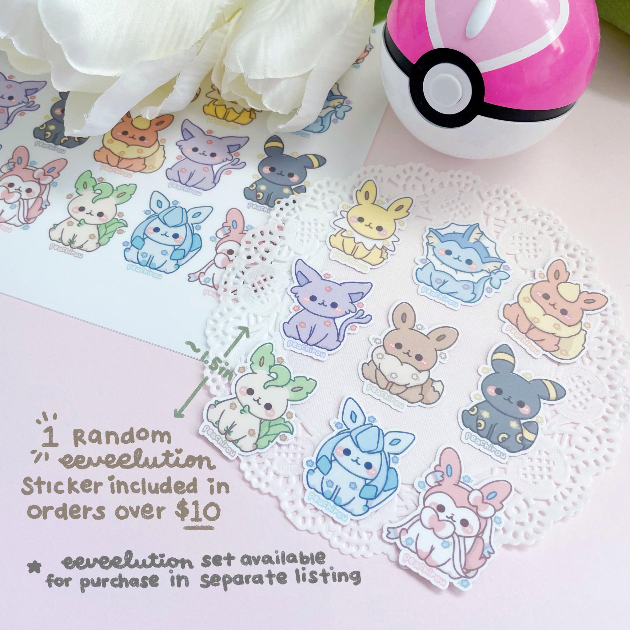 Meow Meow in Hats - MINI Vinyl Sticker Sheet - Etsy