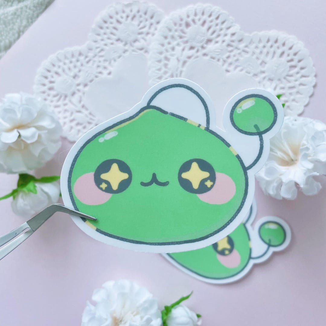 Maple Green Slime - Vinyl Sticker - Etsy