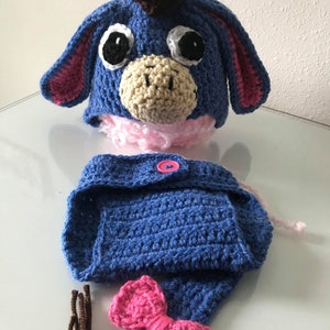 Eeoyre / Donkey / Newborn Photo Op/ Winnie the Pooh / Baby Shower Gift ...