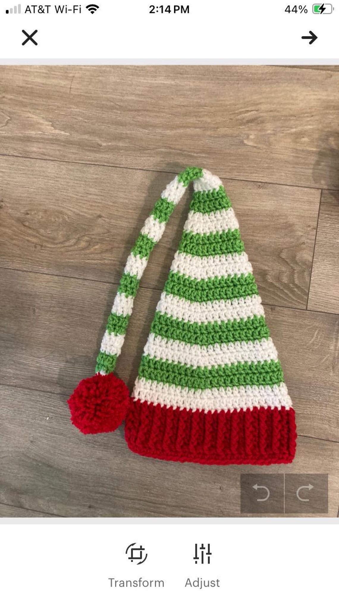 Elf Hat - Etsy