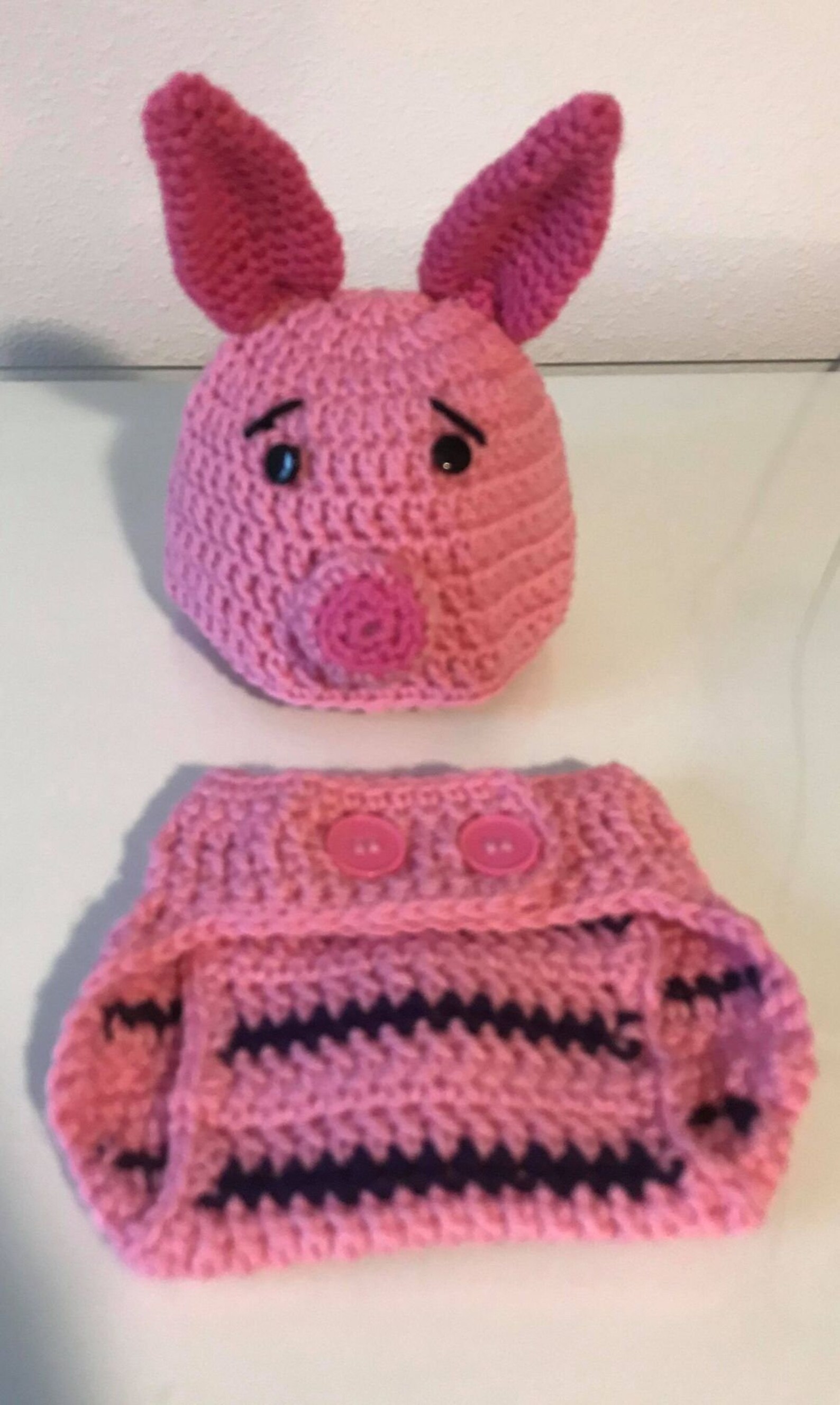 Piglet / Piglet Baby Outfit/ Newborn Photo Shoot / Halloween | Etsy