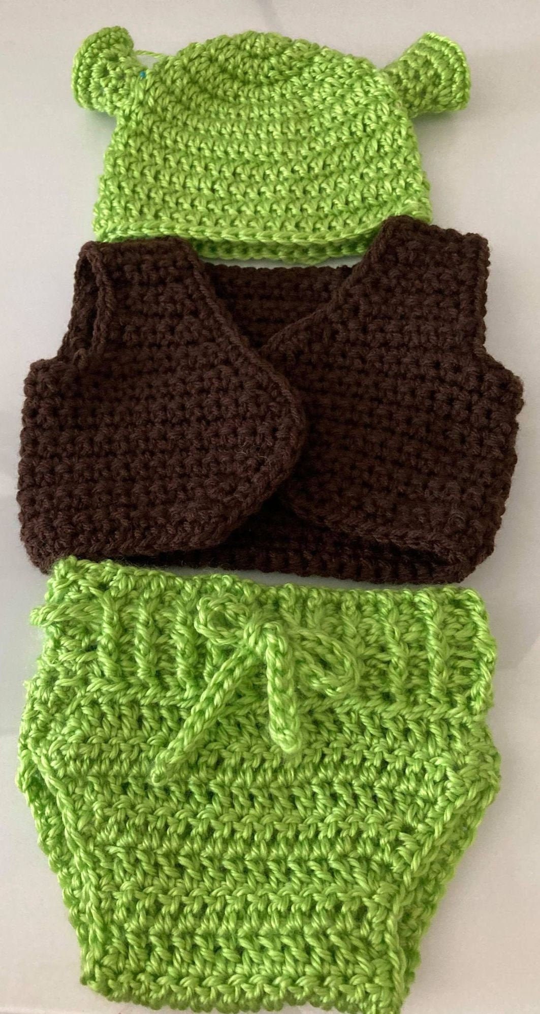 Shrek Inspired / Halloween Costume/ Baby Shower Gift / Shrek / Ogre ...