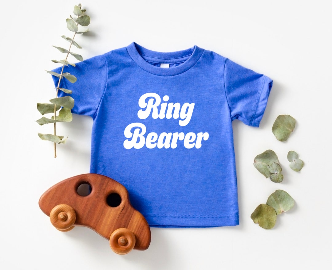 Ring Bearer Shirt Ring Bearer Gift Ring Bearer T-shirt Top for Ring ...