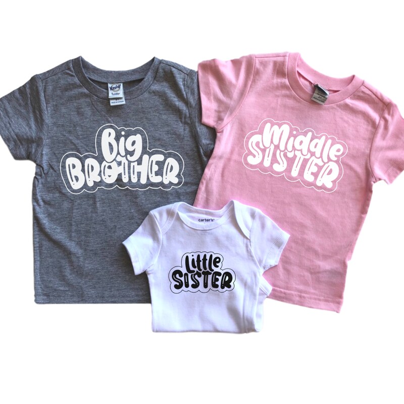 Middle Brother Shirt - Etsy