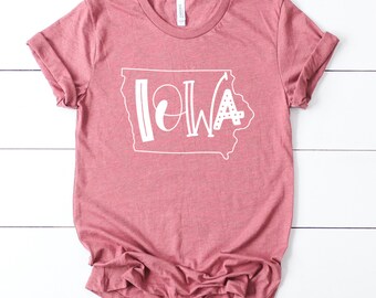 Iowa Born Shirt - Etsy