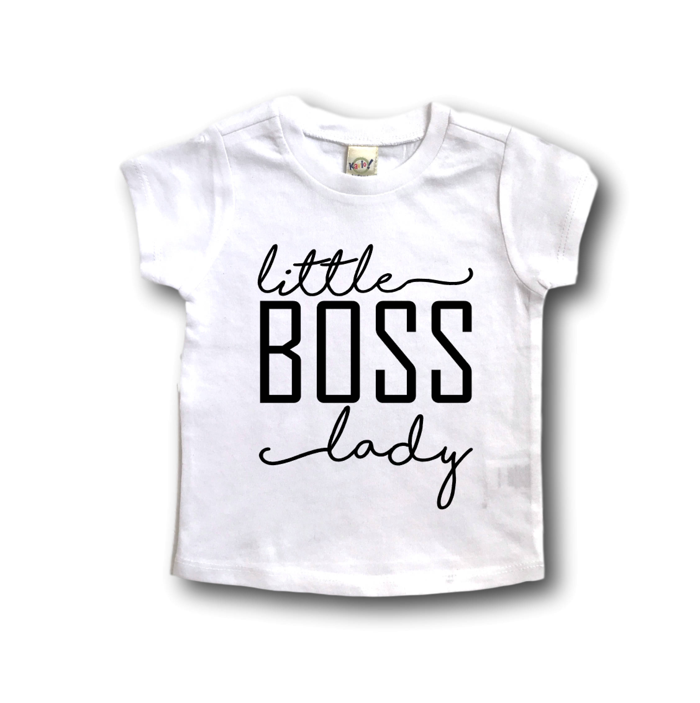 Little Boss Lady Little Boss Shirt Girl Boss Toddler Shirt - Etsy