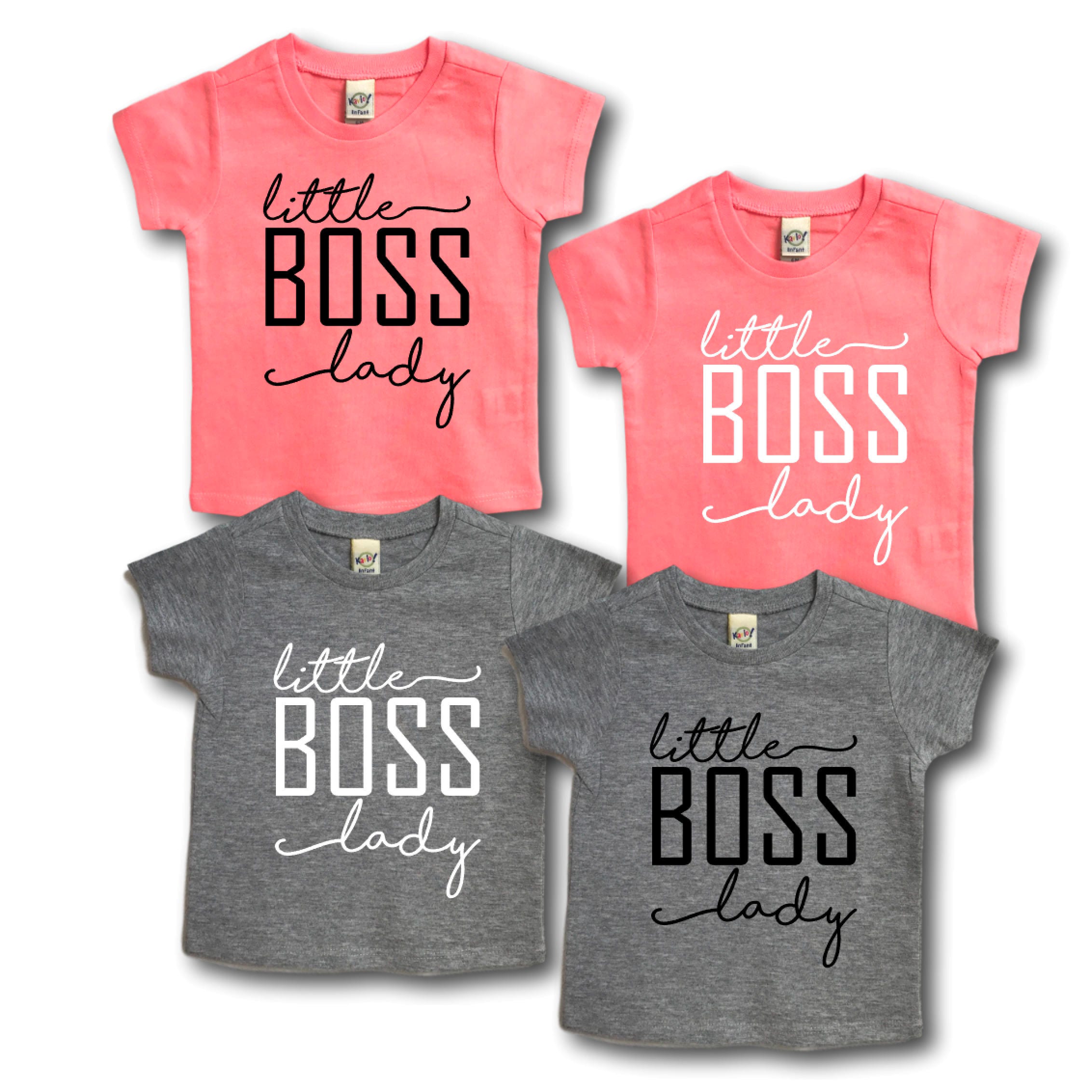 Little Boss Lady Little Boss Shirt Girl Boss Toddler Shirt - Etsy