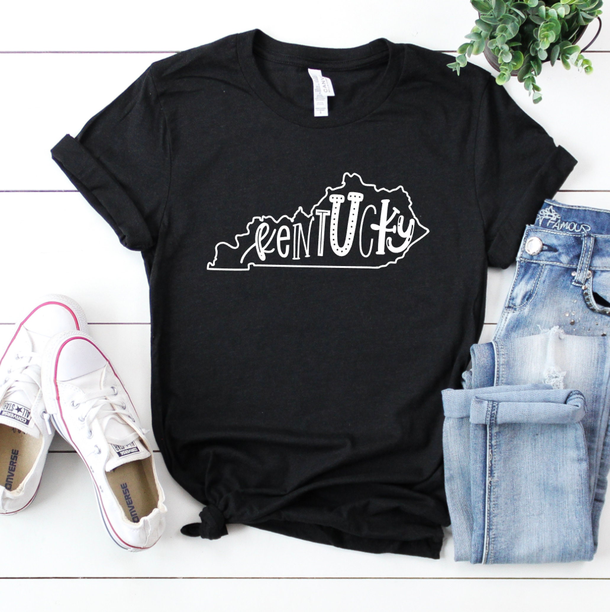 Kentucky shirt for women Kentucky state shirt Kentucky | Etsy