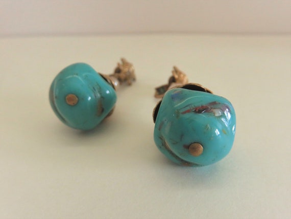 Fabulous MIRIAM HASKELL Vintage Turtle & Faux Turquoi… - Gem