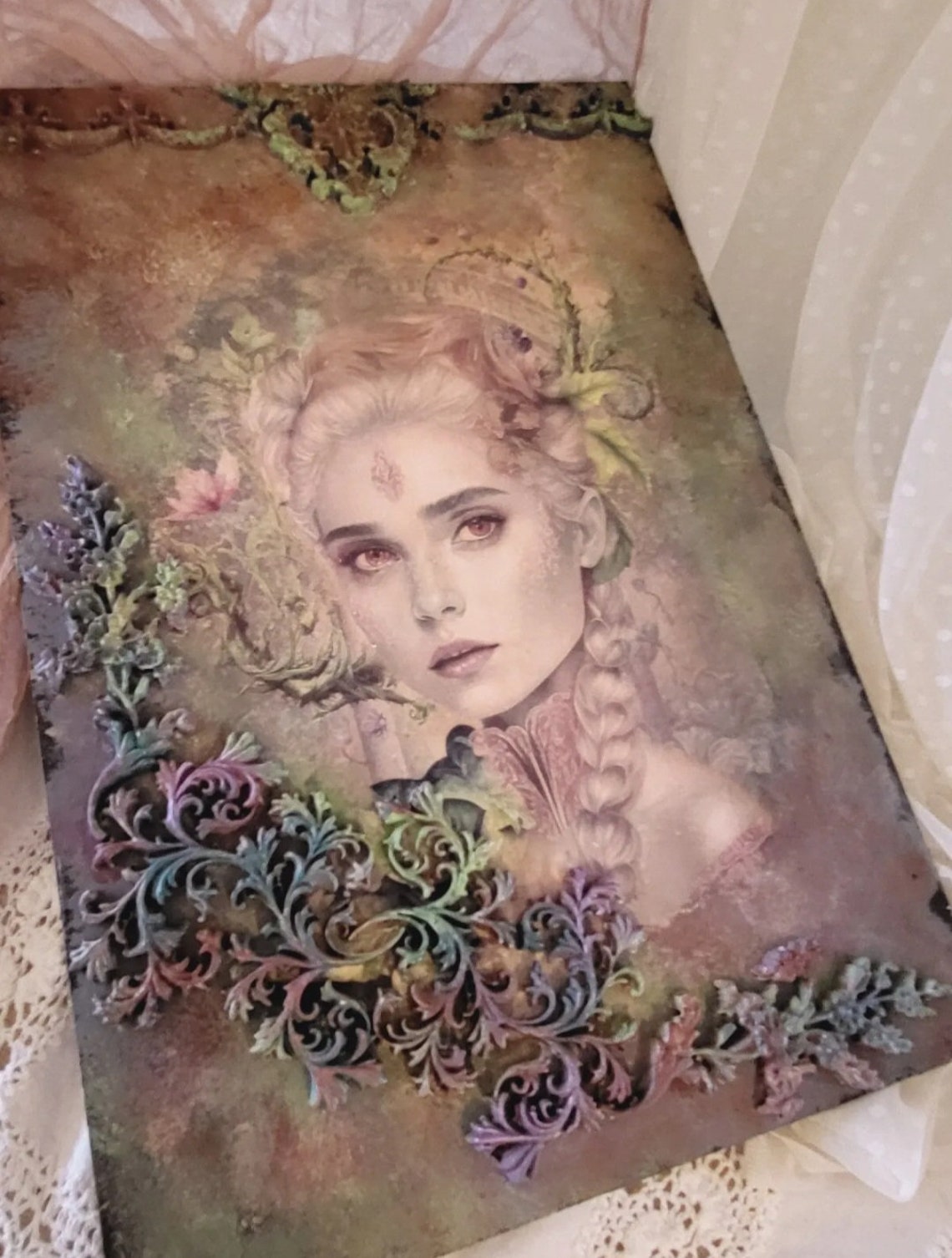 Fantasy Wall.panel. Handmade - Etsy