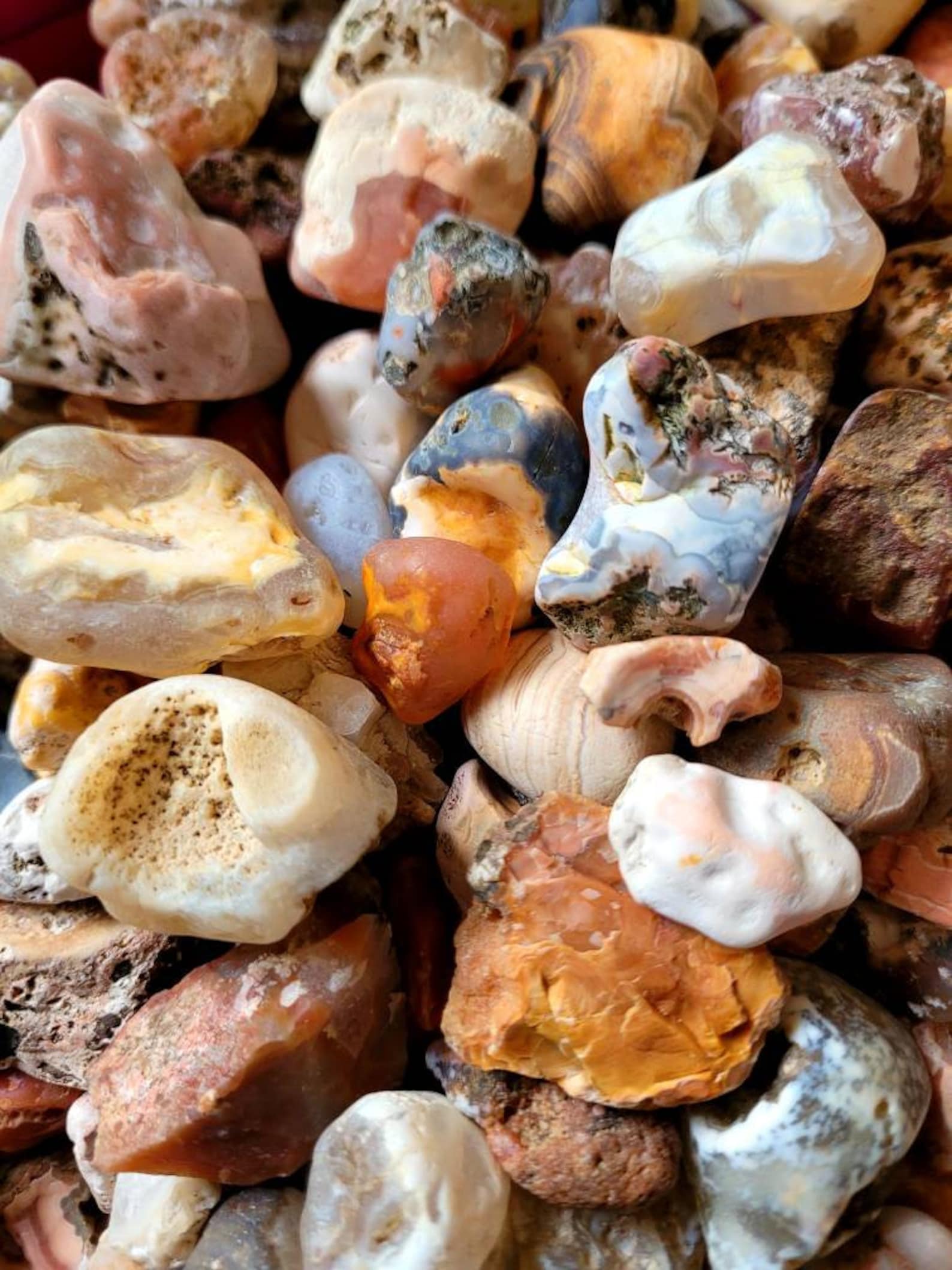 Scottish Mixed Raw Agates - Etsy