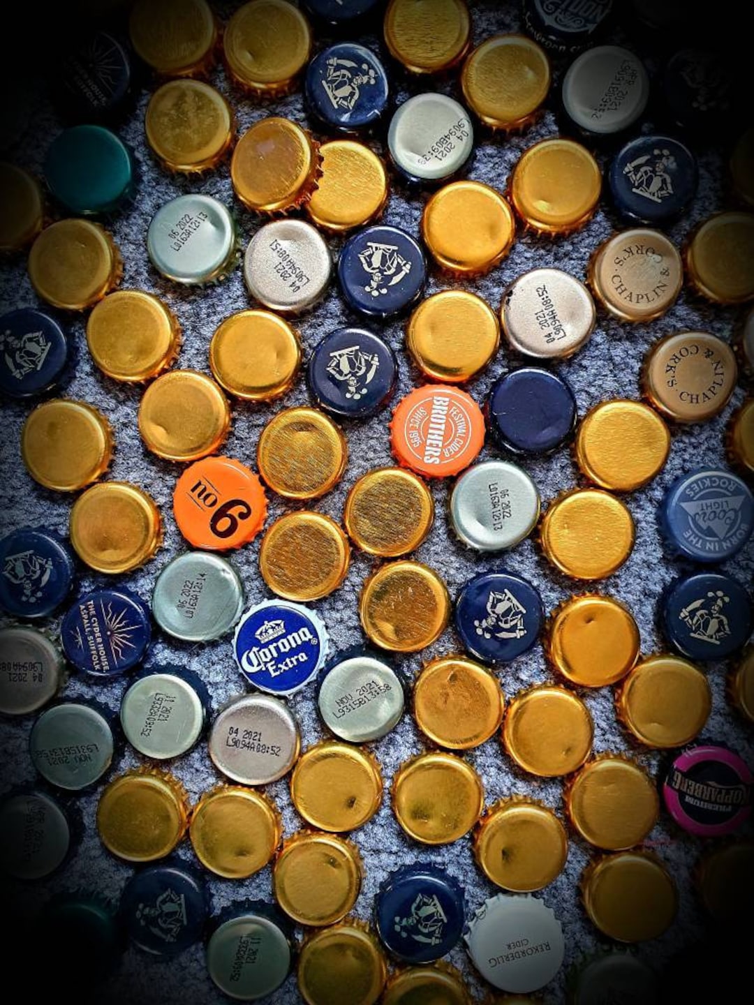 100 Bottle Caps - Etsy